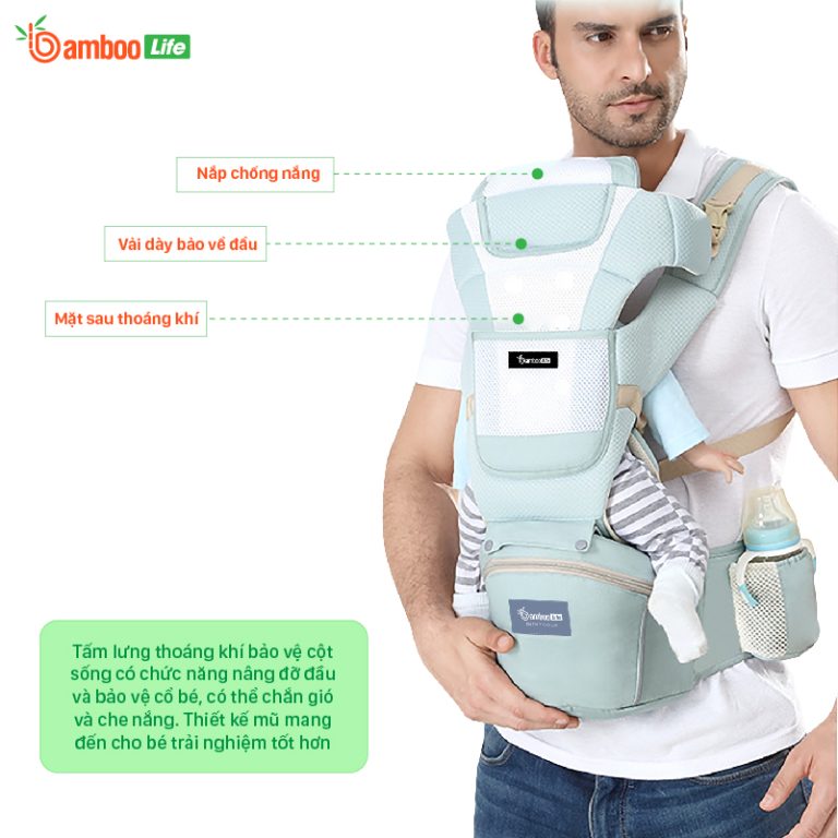 Địu Em Bé Bamboo Life