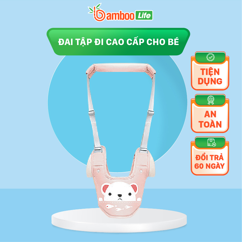 Có nên cho bé dùng đai tập đi Bamboo Life?