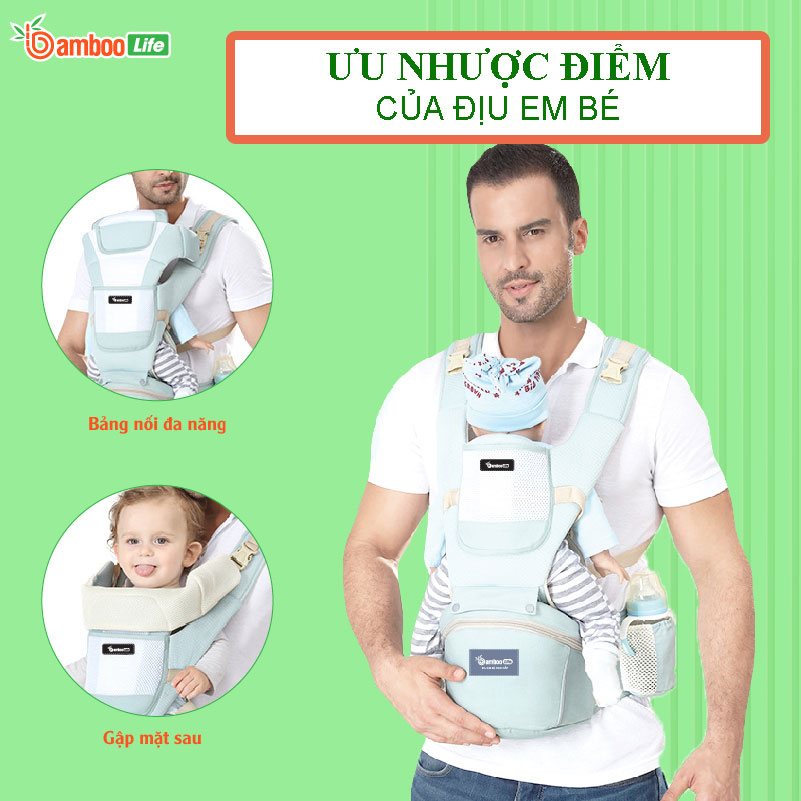 Địu em bé có những ưu nhược điểm gì?